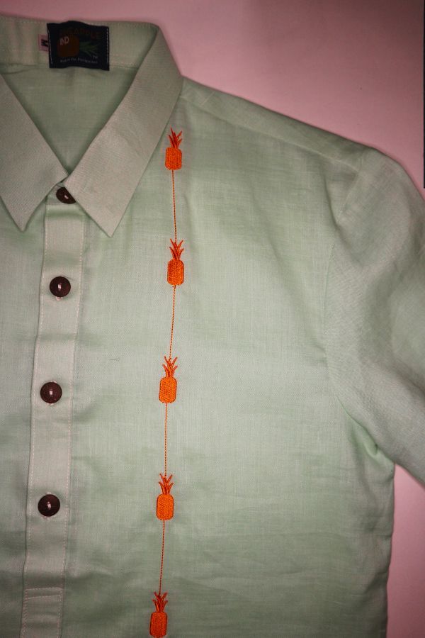 Pineapple Everyday Barong in Sage Green – Pineapple Industries