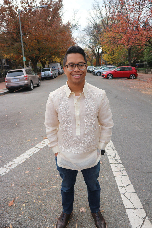 Bryan - Custom Piña Silk Barong Tagalog – Pineapple Industries