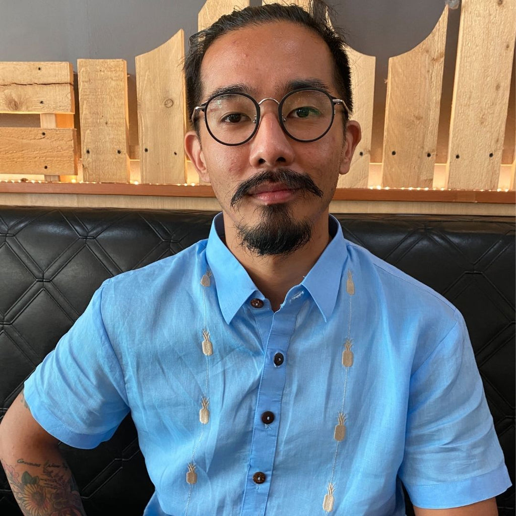 Pineapple Everyday Barong in Light Blue – Pineapple Industries